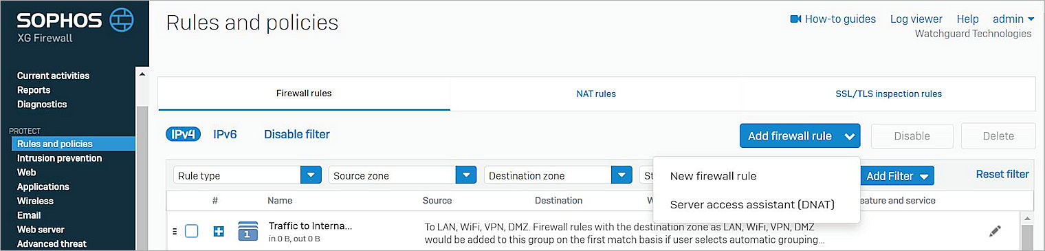 Sophos Firewall SSL VPN Integration with AuthPoint