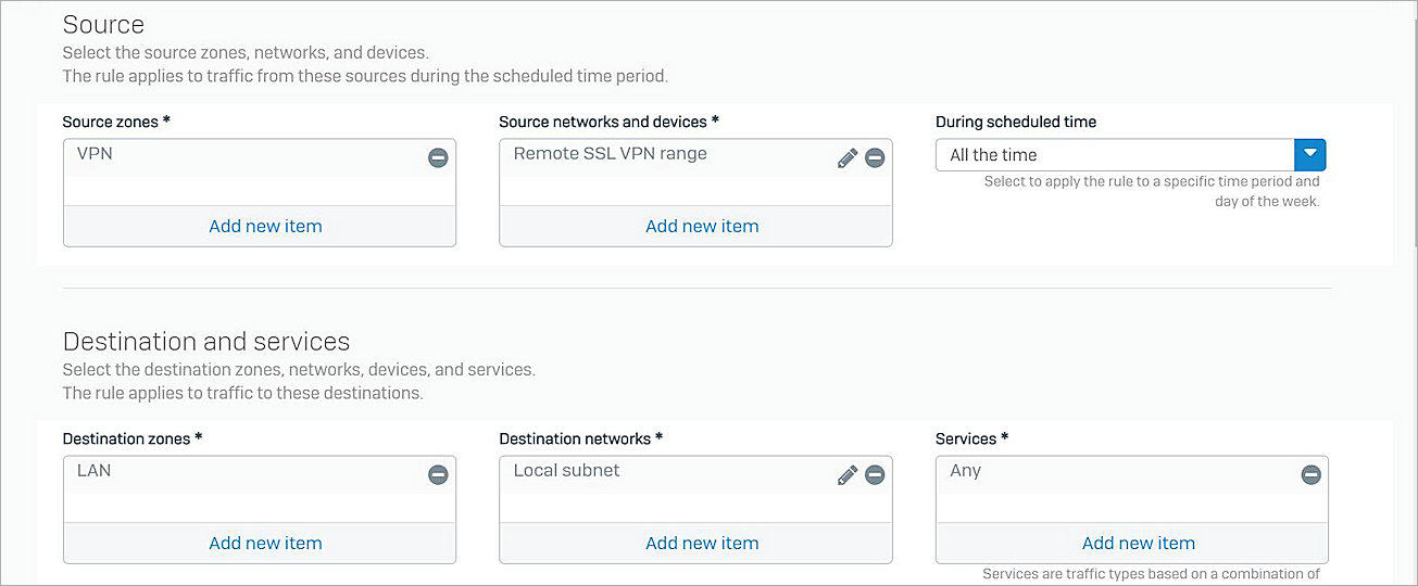 Sophos Firewall SSL VPN Integration with AuthPoint