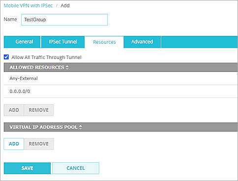 Firebox Mobile VPN with IPSec Integration with Azure AD Users