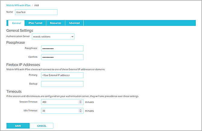 Firebox Mobile VPN with IPSec Integration with Microsoft Entra ID Users