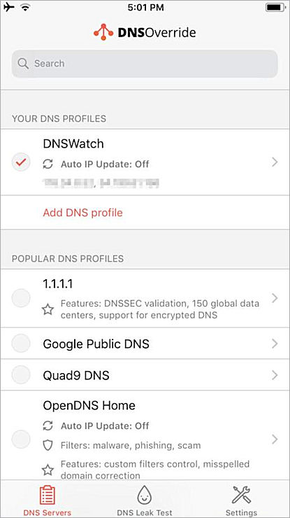 WatchGuard DNSWatch Integration with DNS Override