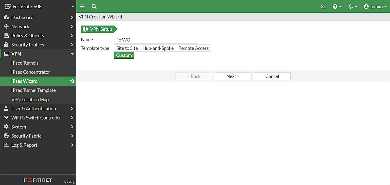 Fortinet FortiGate BOVPN Integration Guide