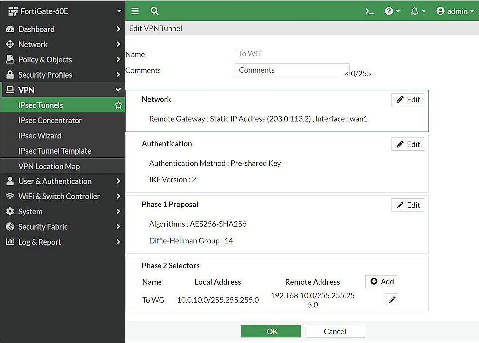 Fortinet FortiGate BOVPN Integration Guide
