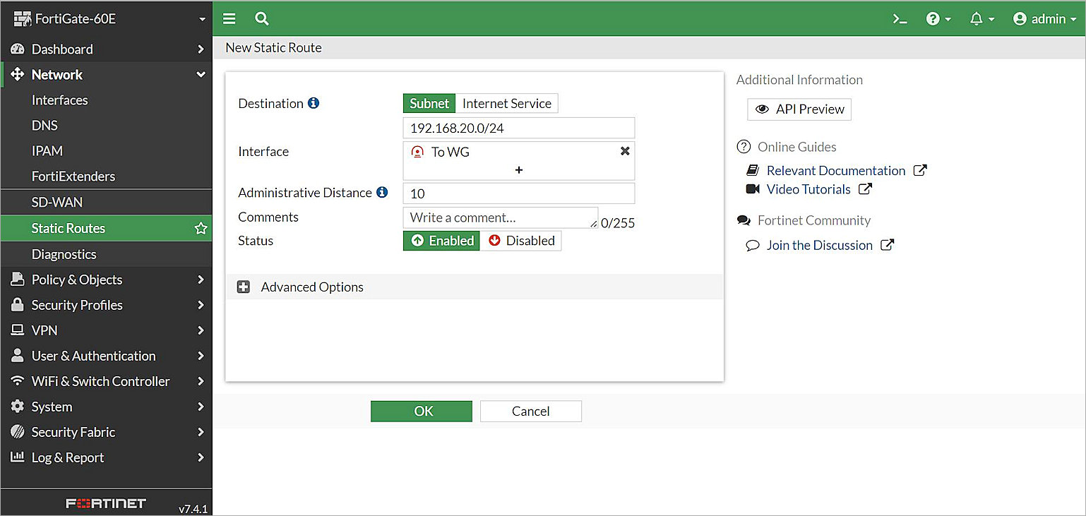 Fortinet FortiGate BOVPN Virtual Interface Integration Guide