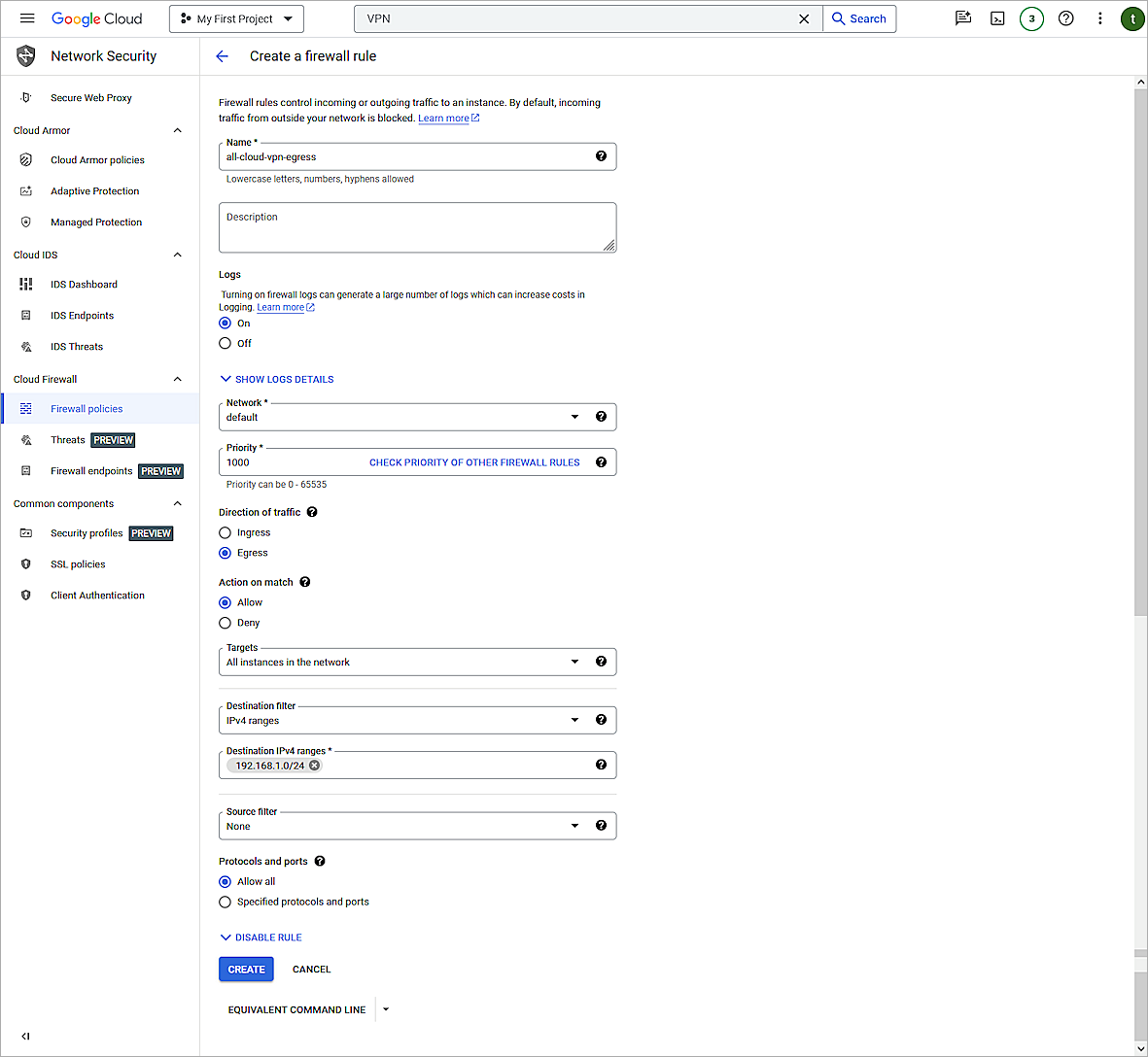 Google Cloud BOVPN Integration Guide