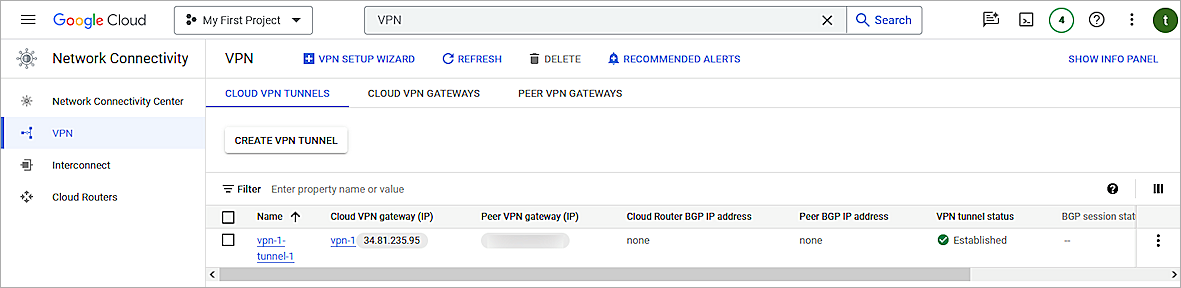Google Cloud BOVPN Integration Guide