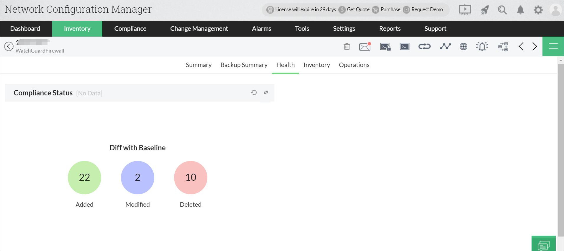 ManageEngine Network Configuration Manager Integration Guide