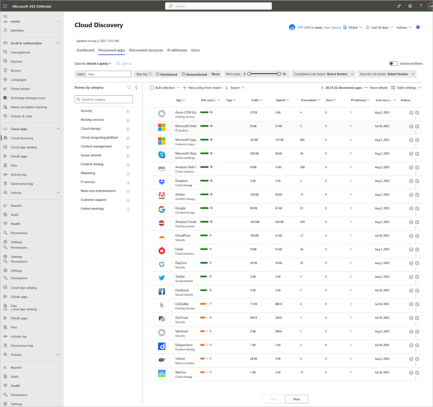Microsoft Defender for Cloud Apps Integration Guide