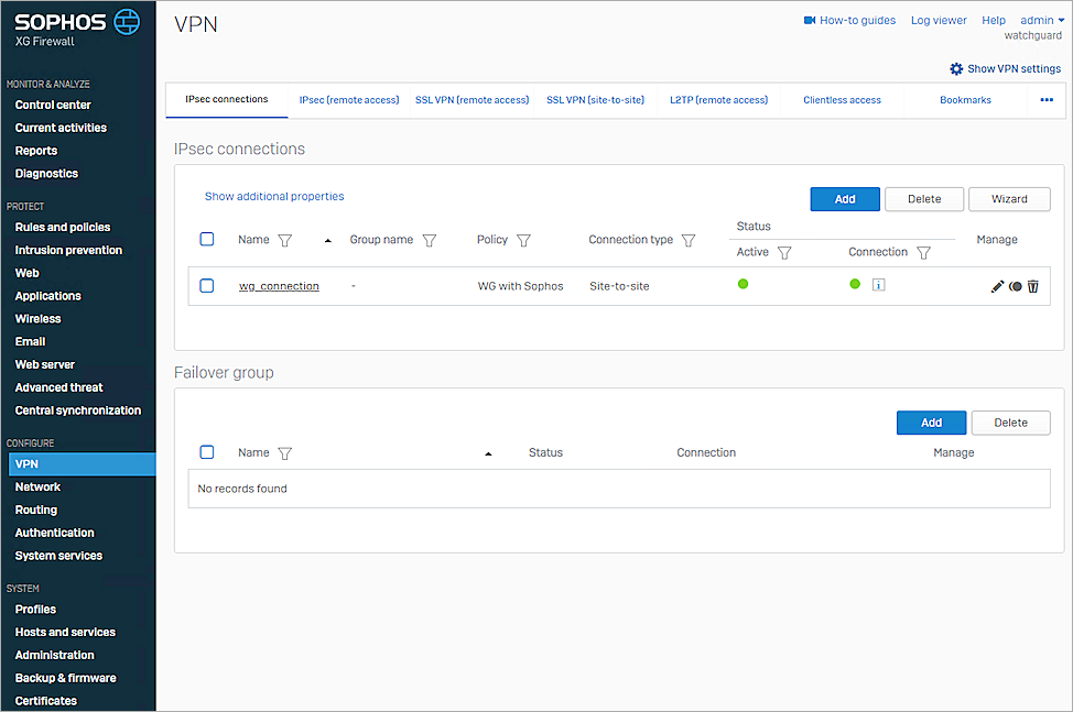 Sophos XG Firewall and Firebox Branch Office VPN Integration Guide
