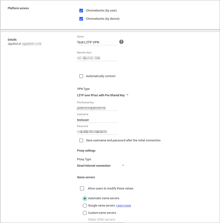 Chromebook with WatchGuard Explicit Proxy Integration Guide