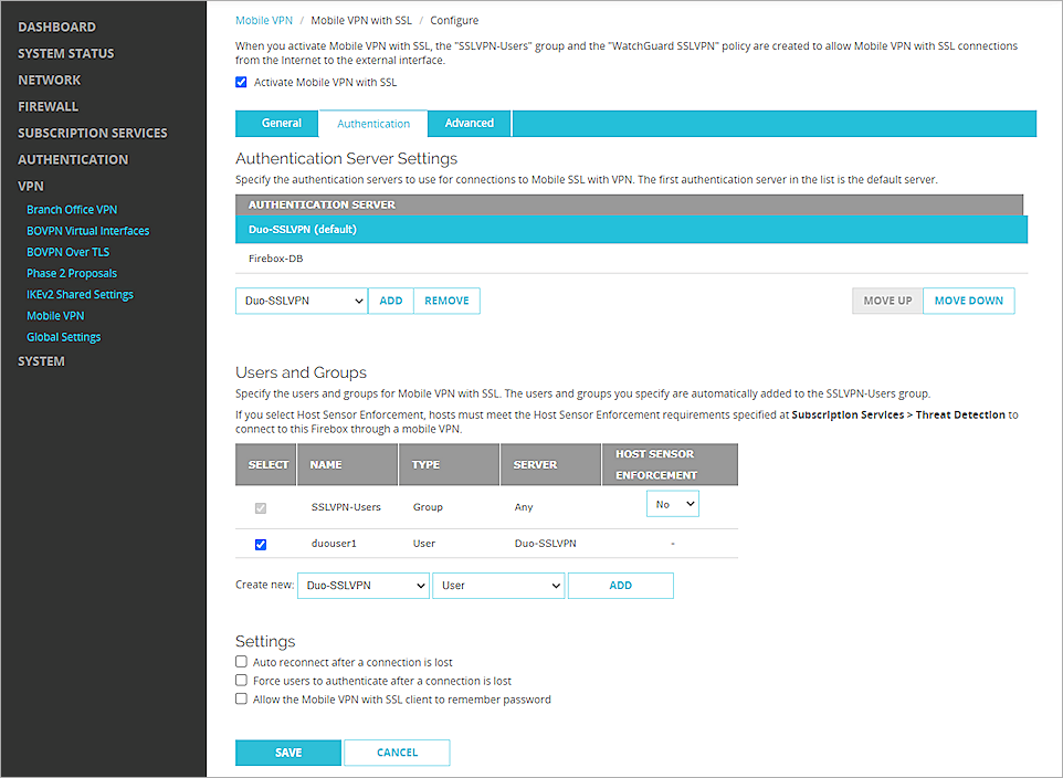 Duo Security RADIUS Authentication Integration Guide