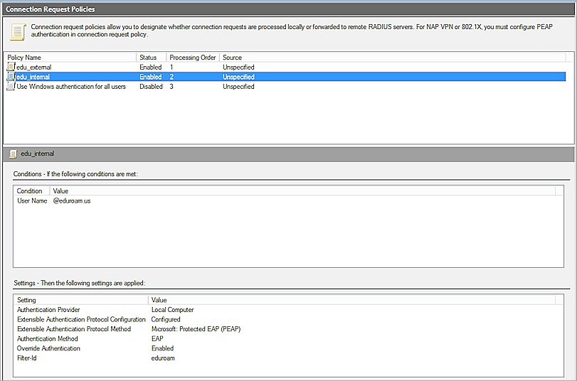 Eduroam Integration Guide