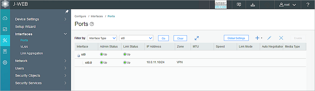 Juniper SRX300 and Firebox BOVPN Virtual Interface Integration Guide
