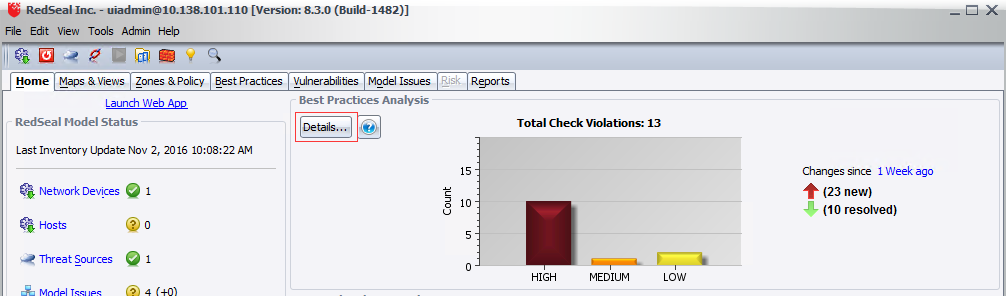 RedSeal Integration Guide