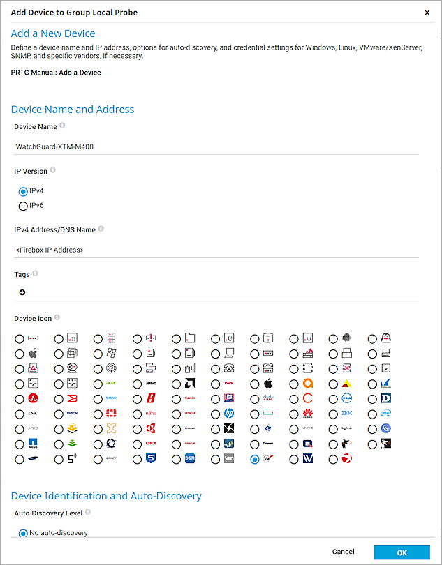 Firebox NetFlow and PRTG Integration Guide