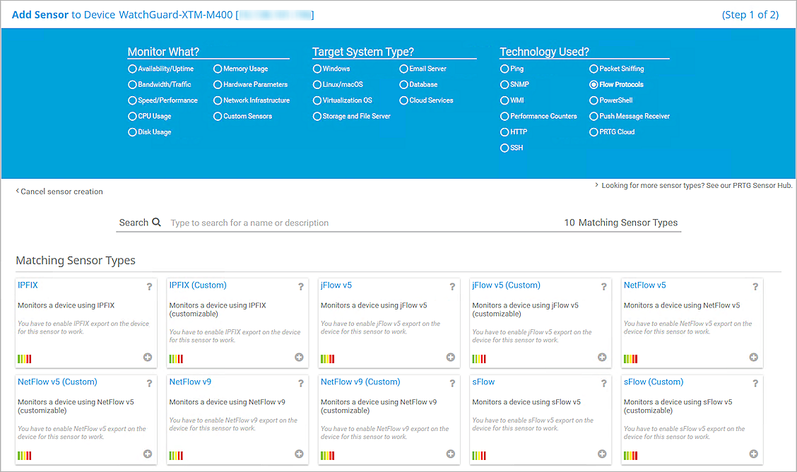 Firebox NetFlow and PRTG Integration Guide