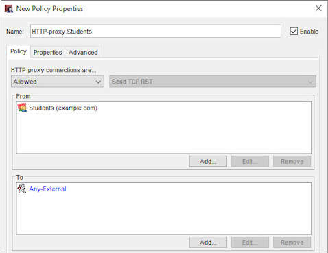 HTTPS Proxy and Safe Search for Schools – Configuration Example