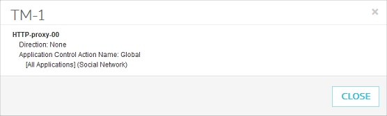 Monitor Bandwidth by Traffic Management Action