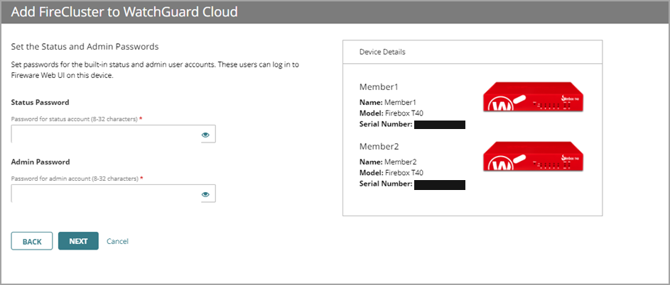 Copy Configuration Settings from a Cloud-Managed Firebox
