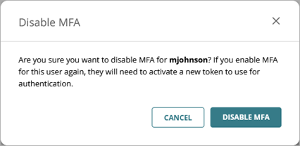 Enable MFA for Your User Account