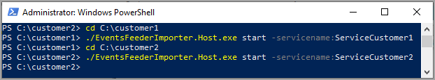 Configure Multiple Event Importer Instances