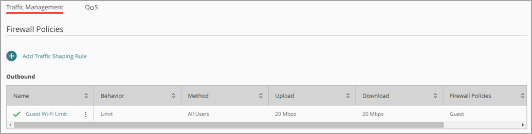 Traffic Shaping and QoS Examples