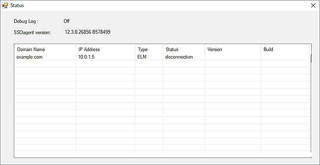 Configurar el SSO Agent