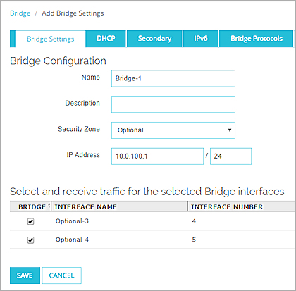 Crear una Configuración de Puente de Red
