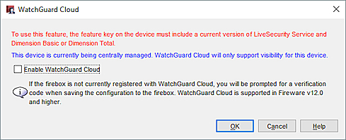 WatchGuard Cloud en su Firebox