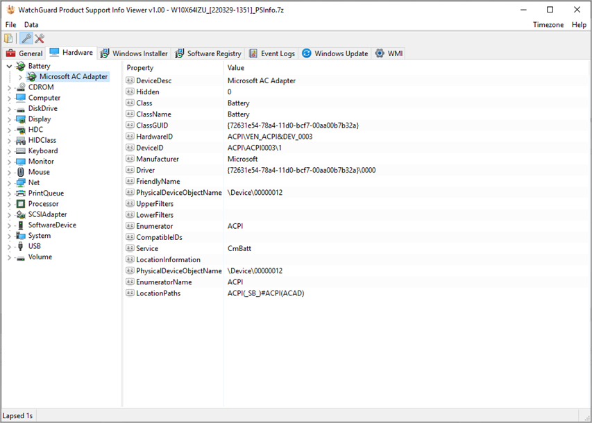 Acerca de PSInfoViewer