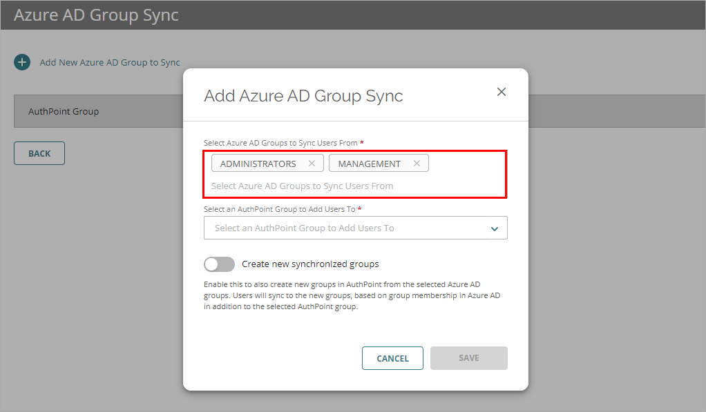 Sincronizar Usuarios desde Azure Active Directory