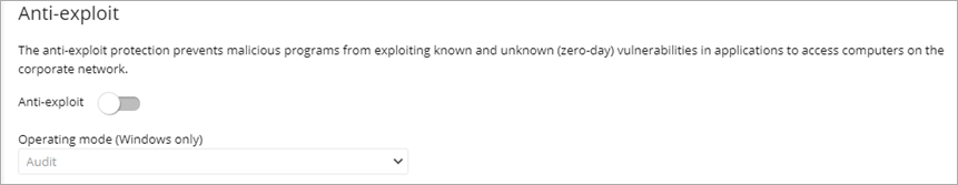 Protección Avanzada