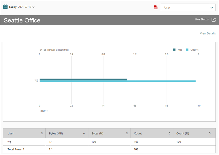 Rapport du Proxy IMAP