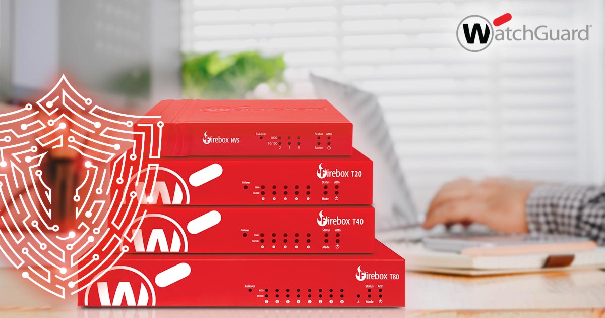 Tabletop Firewall Appliances | Firebox T-Series from WatchGuard