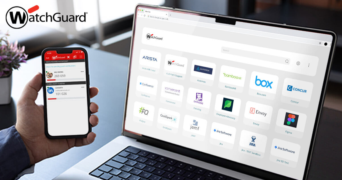 Aplicación móvil AuthPoint de WatchGuard | MFA a su alcance